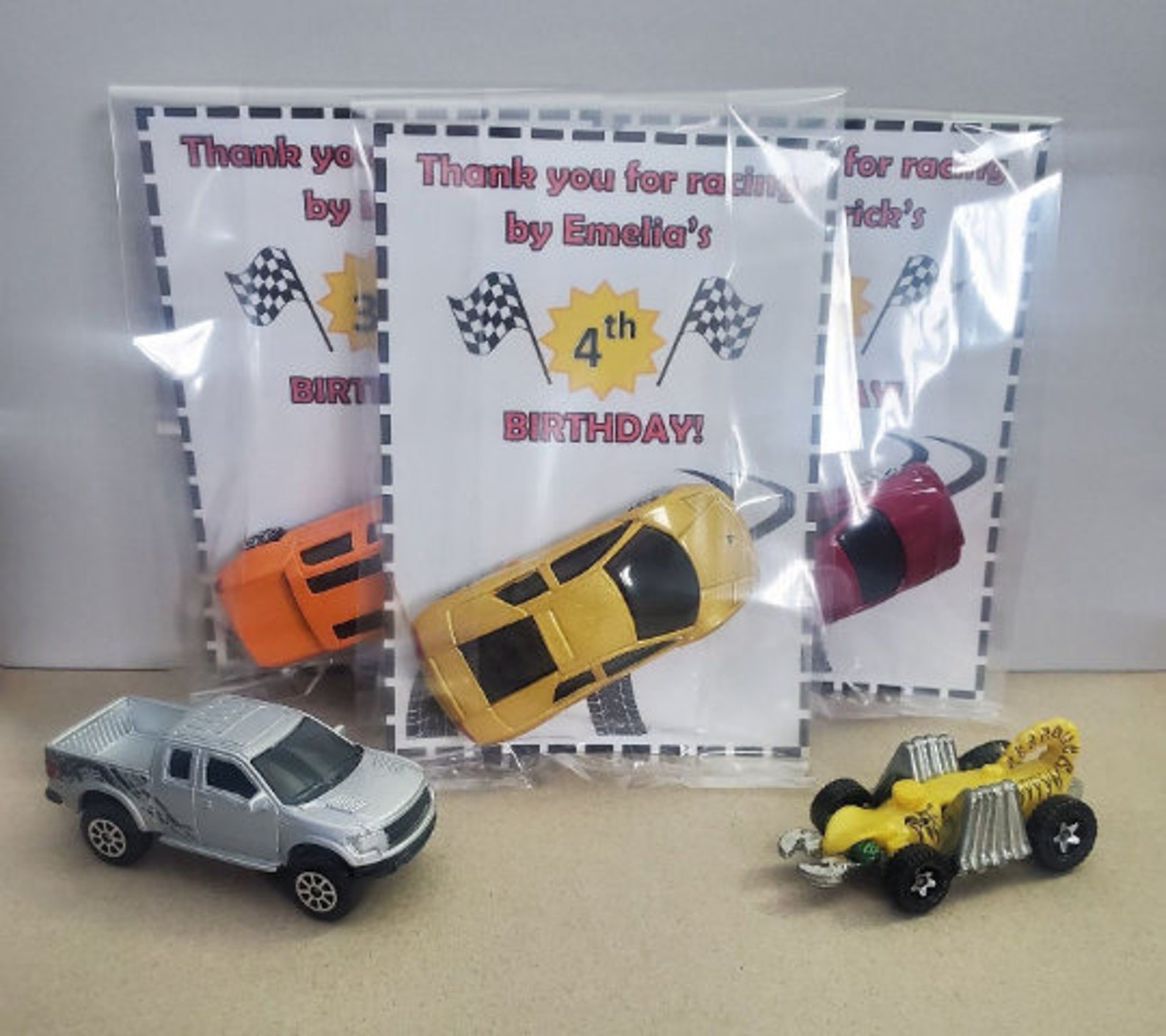 Race Car Birthday Party Favor Car Party Favor Classroom - Etsy UK