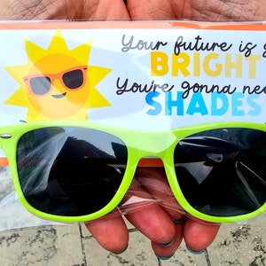 Kids Sunglass Favors, End of the Year Gift, Graduation Favors, Summer ...