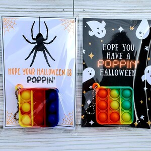 Halloween Party Favors, Halloween Classroom Gift, Halloween Student ...