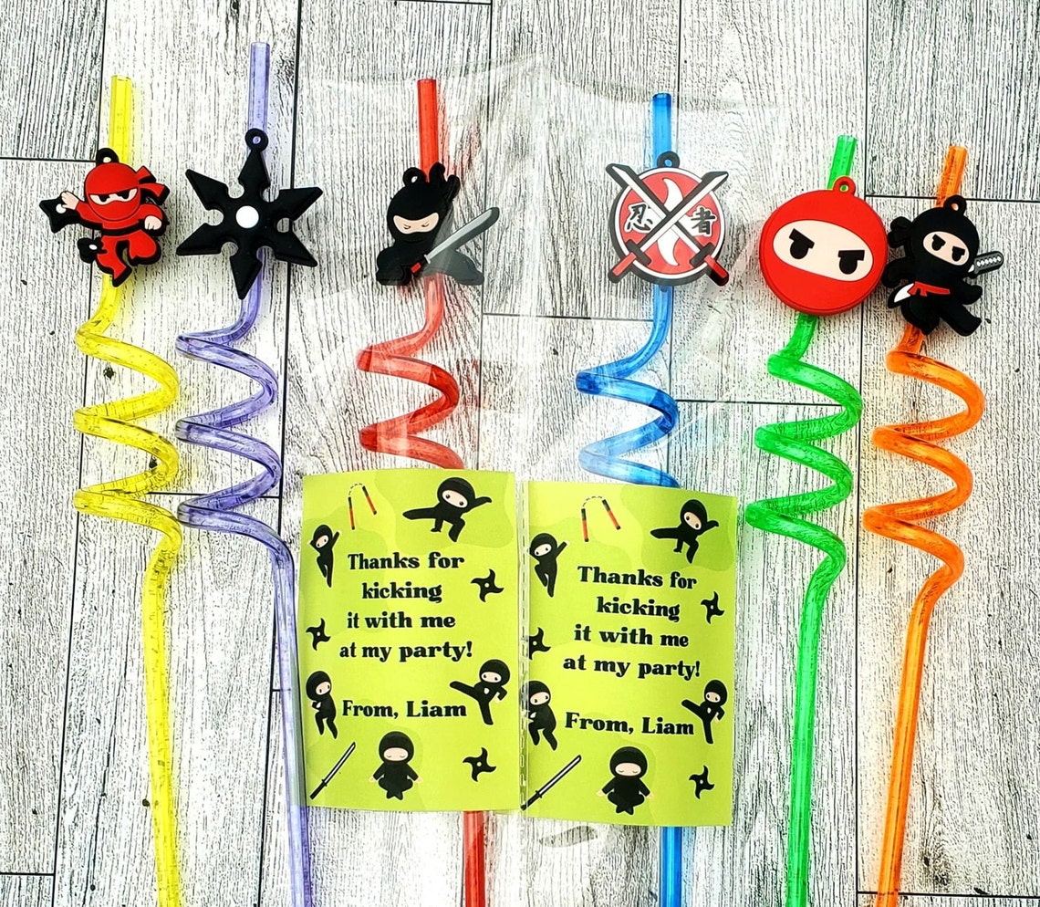Ninja Theme Birthday Favors Ninja Party Favors Karate - Etsy
