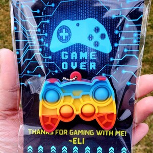 Video Game Party Favors, Gaming Party Favors, Gamer Birthday, Gamer ...