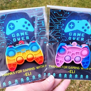 Video Game Party Favors, Gaming Party Favors, Gamer Birthday, Gamer ...