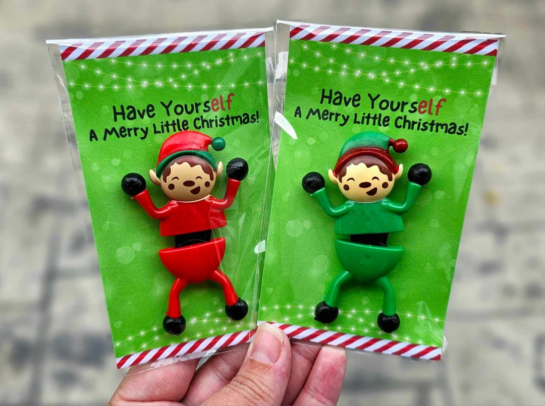 Elf Favor, Christmas Party Favor, Classroom Gift, Christmas Student ...