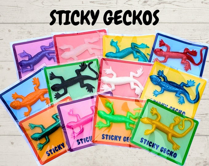 Gecko Party Favor, Kids Party Favors, Preschool Favor, Classroom Favor ...