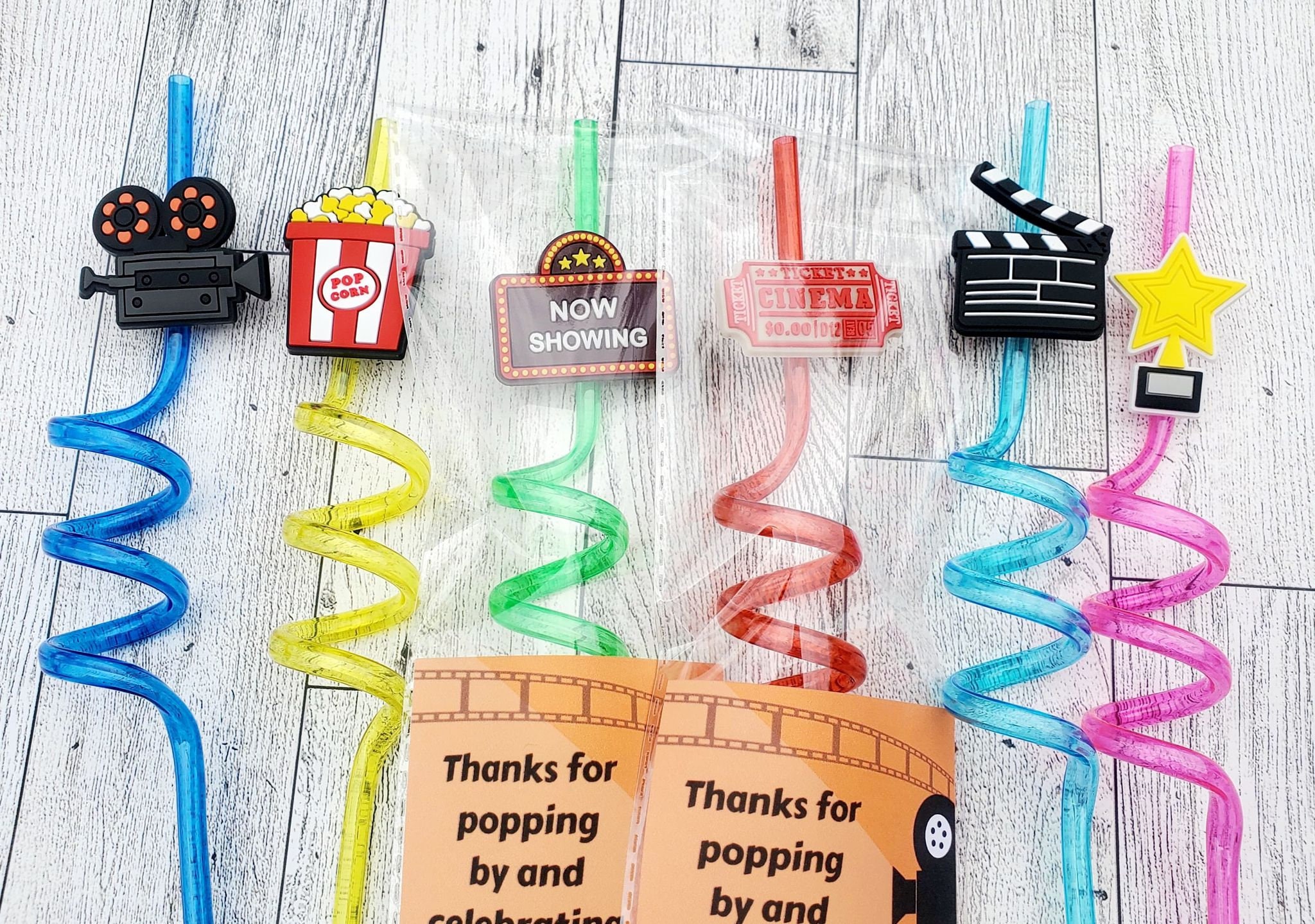 Movie Night Party Favors, Movie Night Birthday Party, Movie Birthday ...