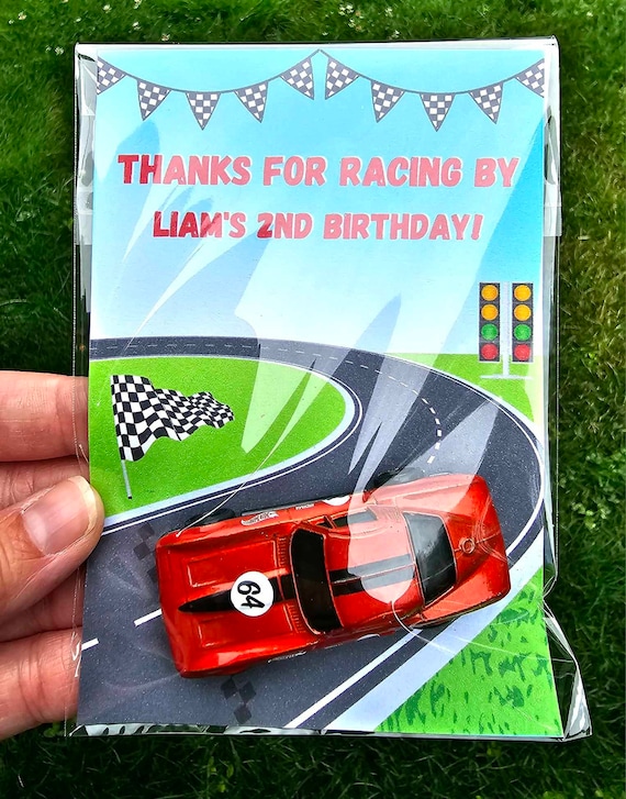 Race Car Birthday Favors Kara's Party Ideas Modern Race Car Birthday