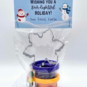 Christmas Play Doh Kit, Holiday Play Doh Kit, Kids Christmas Party ...