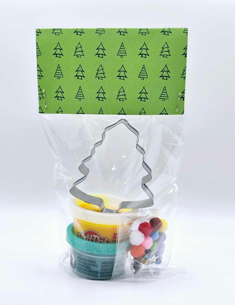 Christmas Play Doh Kit, Holiday Play Doh Kit, Kids Christmas Party ...