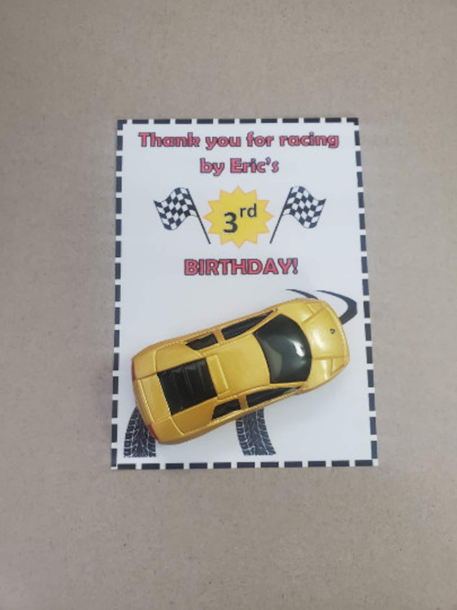 Race Car Birthday Party Favor Car Party Favor Classroom - Etsy