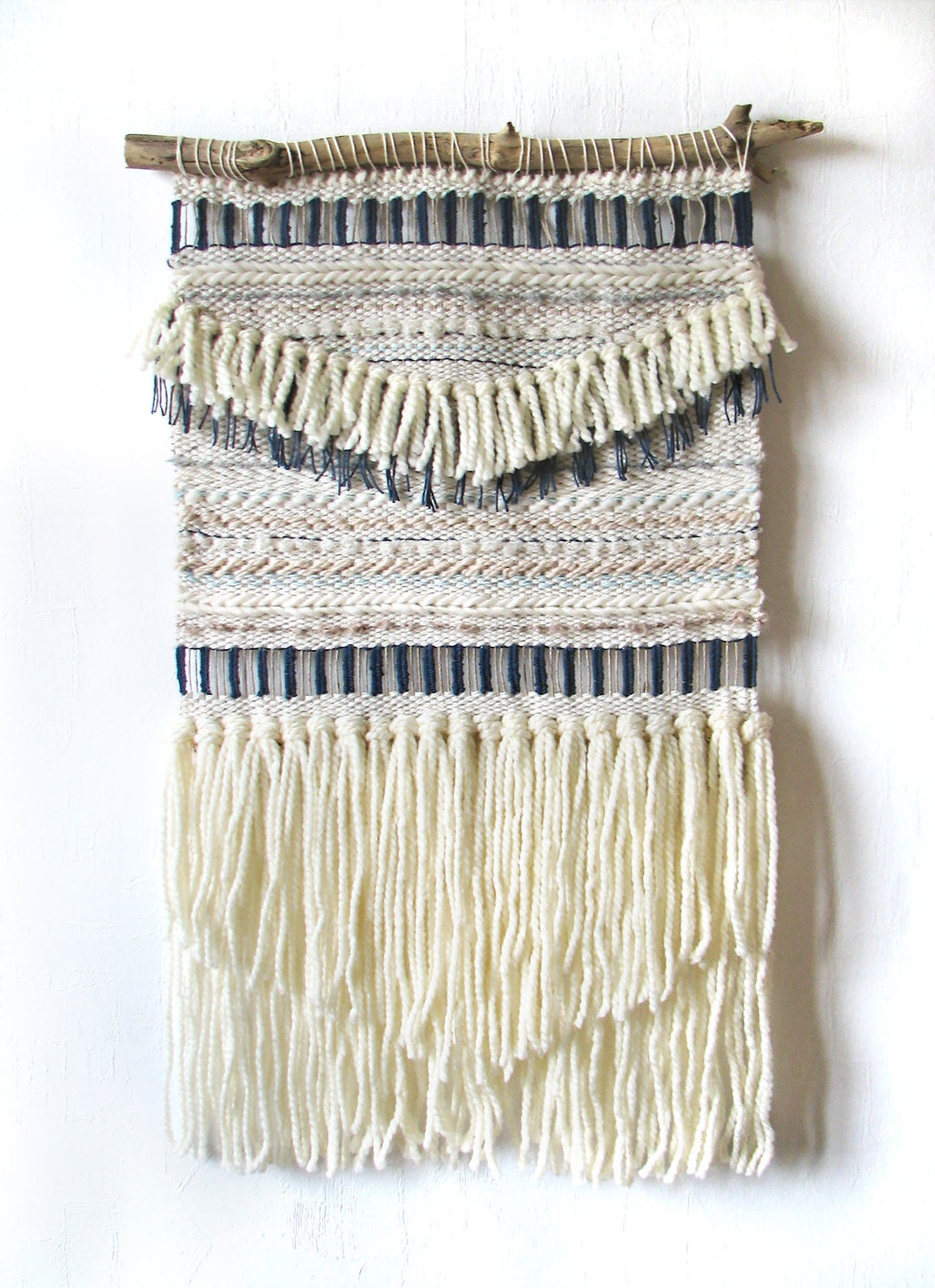 Woven Wall Hanging | Wall Tapestry | Wall Textile Weaving | Boho ...