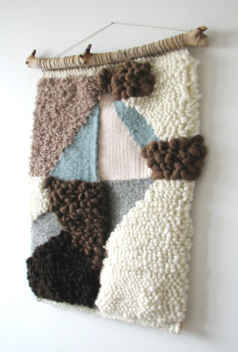 Woven Wall Hanging Boho Woven Tapestry Woven Wall Tapestry - Etsy