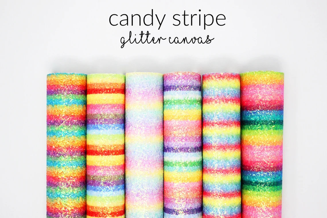 Rainbow Stripes Candy