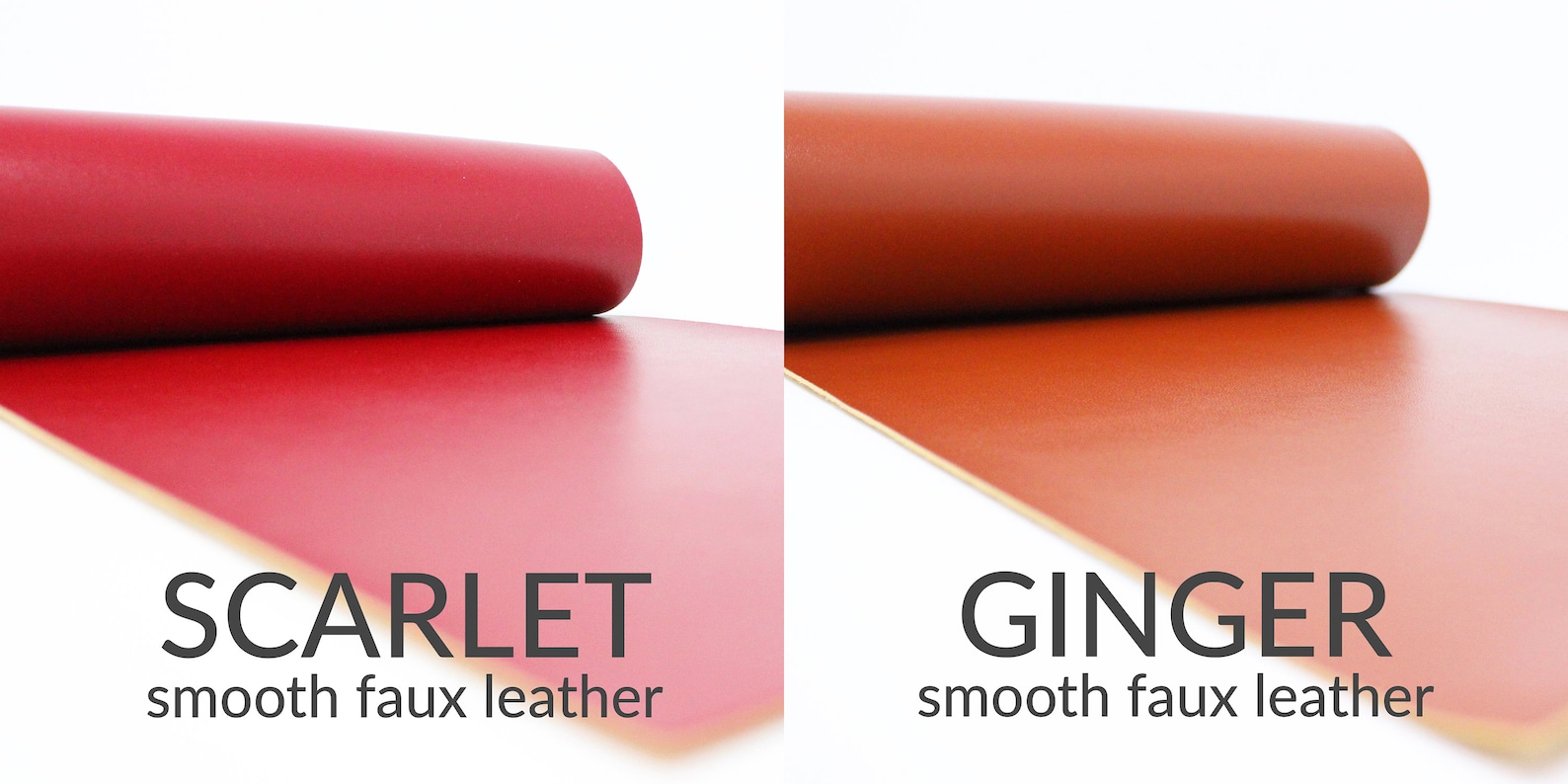 SMOOTH Faux Leather 11 Colors Neutral Faux Leather Fabric | Etsy