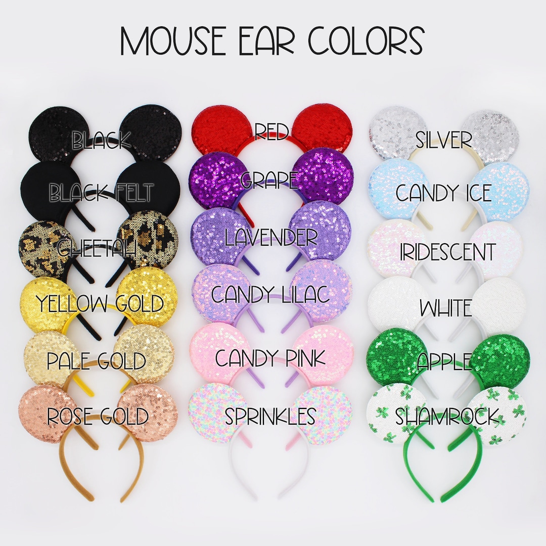 Mouse Ears Headband | Bulk Mouse Ears | DIY Mouse Ears | Bulk Mouse ...
