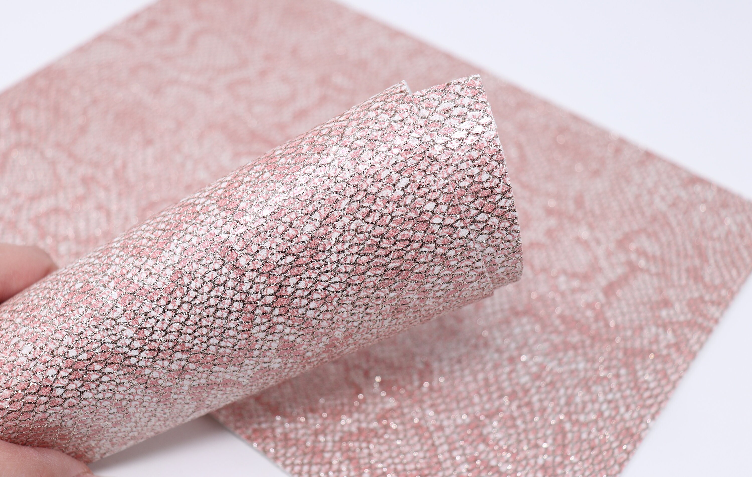 Rose Gold Snake Faux Leather Sheet Snake Print Faux Leather - Etsy