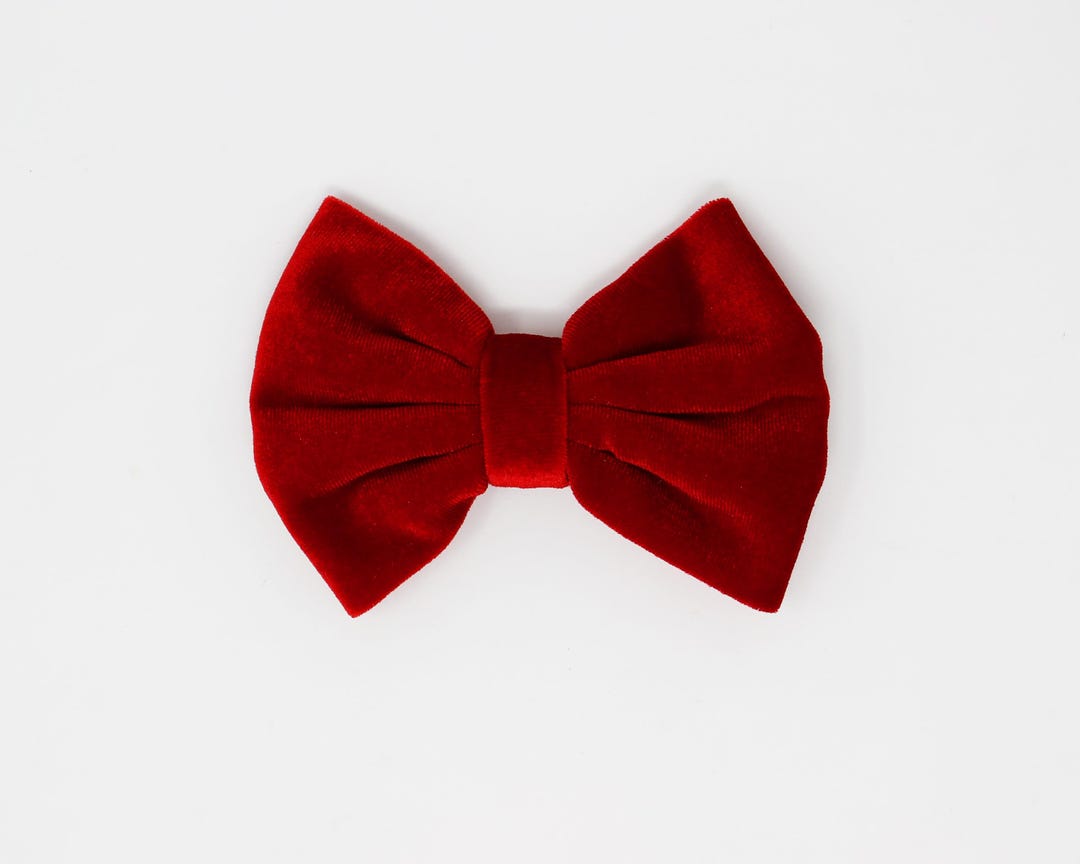 Red 5" Velvet Bows | 5 Inch Velvet Bow | Bulk Velvet Hair Bows ...