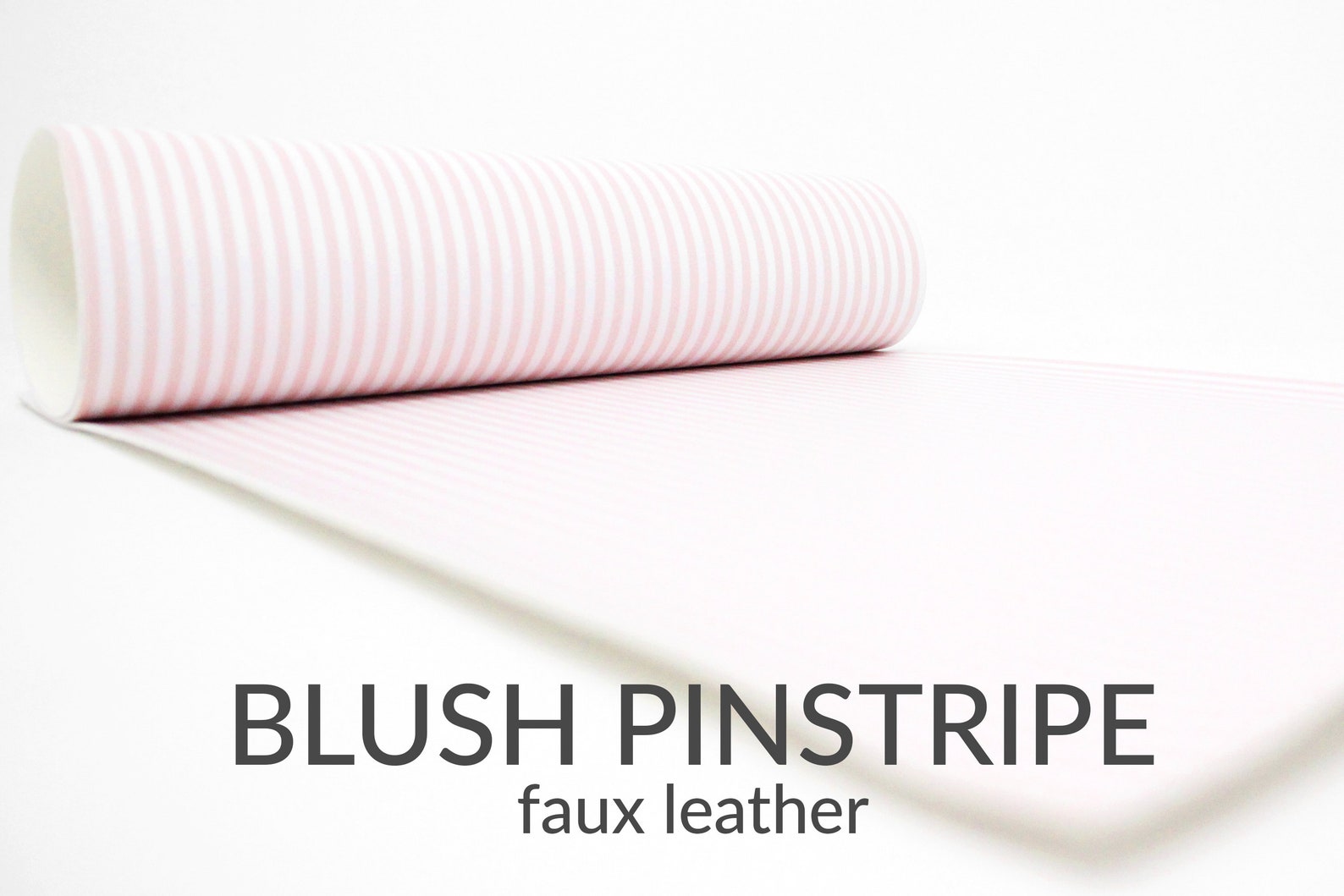 STRIPED Faux Leather 11 Colors Pinstripe Faux Leather Fabric | Etsy