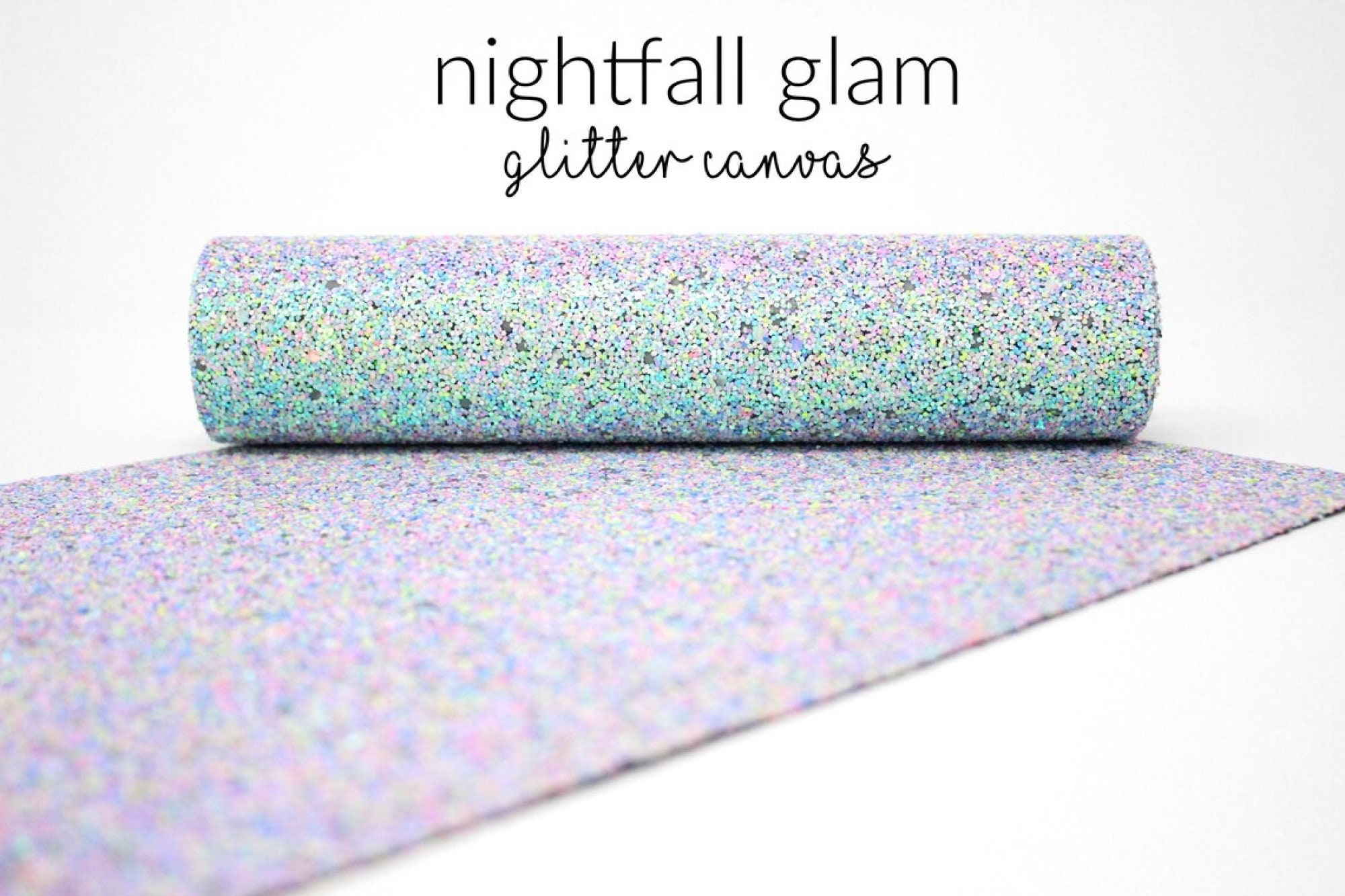 10 Sheets X GLAM Chunky Glitter Fabric | Neon Bright Glitter Craft ...