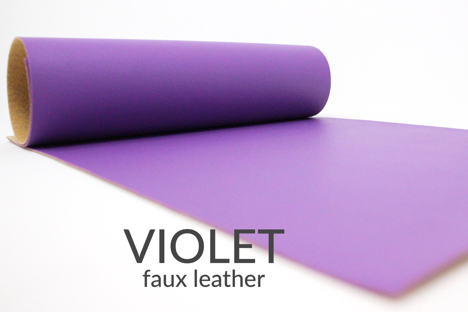 PURPLE Faux Leather Fabric Faux Purple Leather Fabric | Etsy