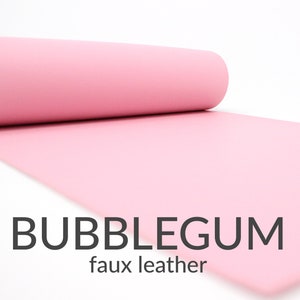 Pastel Faux Leather Sheets 7 Colors | Pastel Color Faux Leather Fabric ...