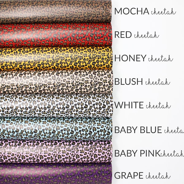 Cheetah Print Fabric - Etsy