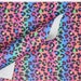 Rainbow Leopard Print Fine Glitter Canvas 90s Inspired Neon Leopard ...