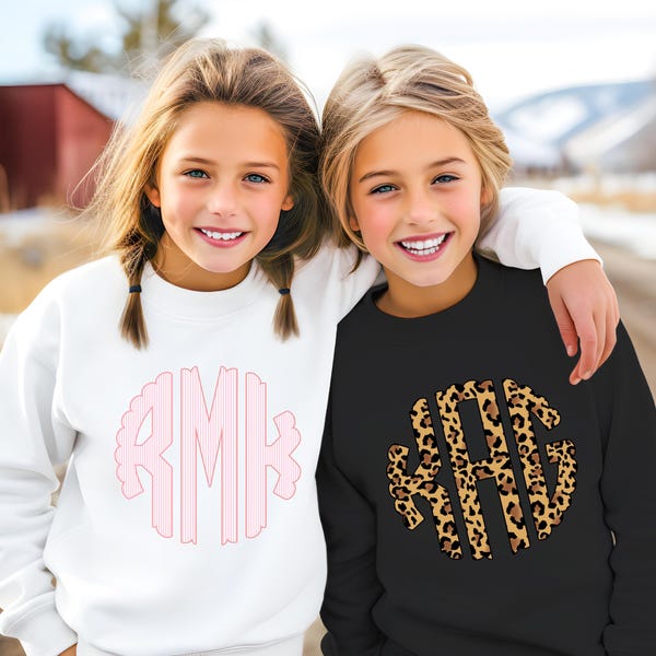 Girls Monogram - Etsy