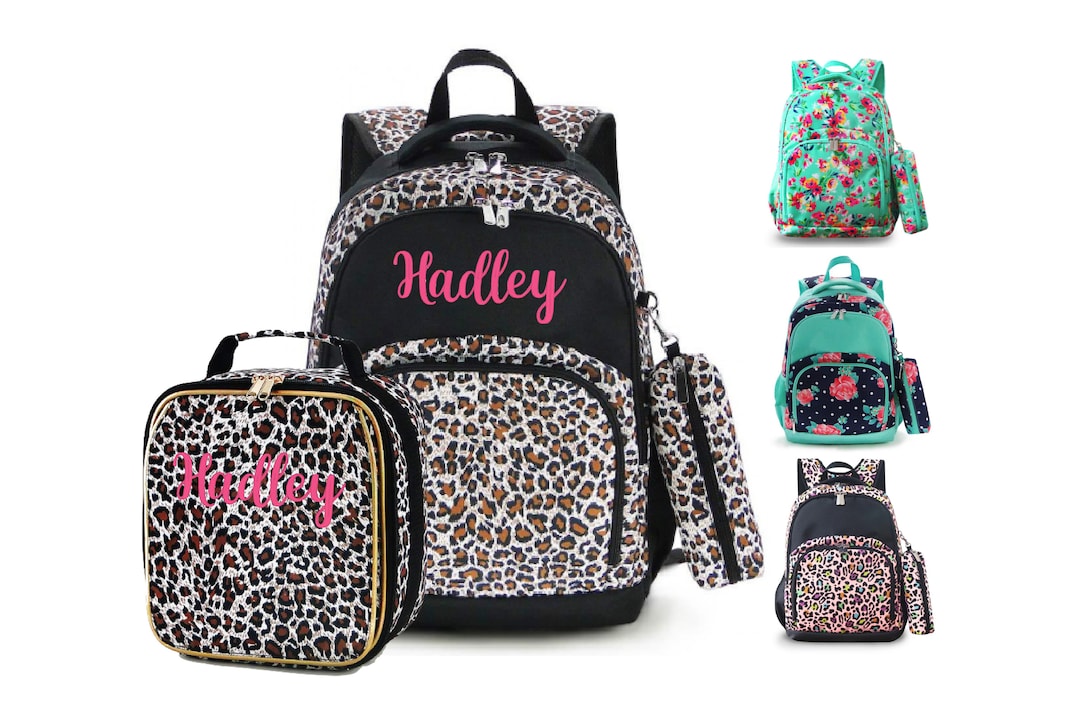 Personalized Backpack and Lunch Box - Kid's Backpacks - Custom ...