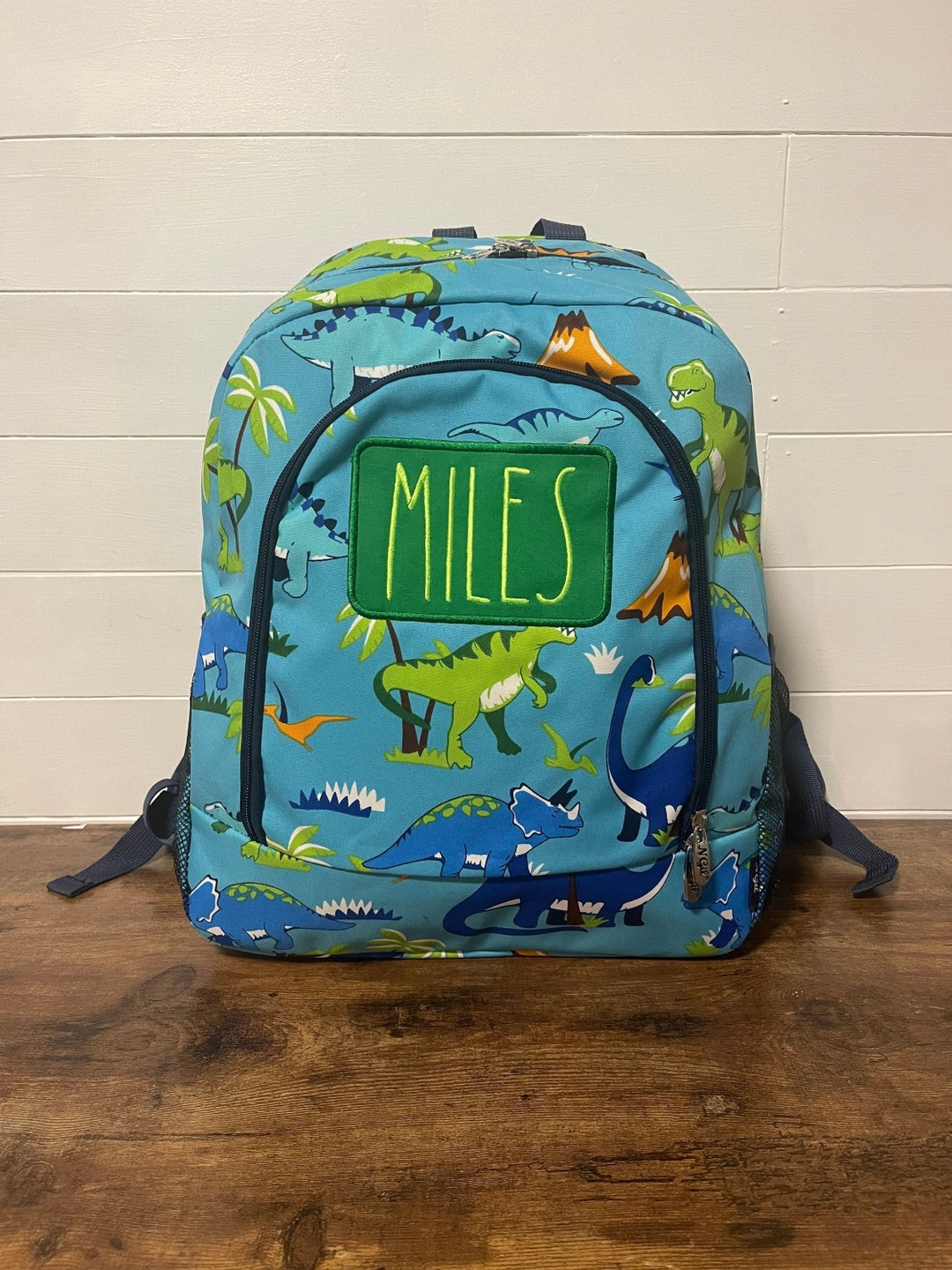 Personalized Dinosaur Backpack - Etsy