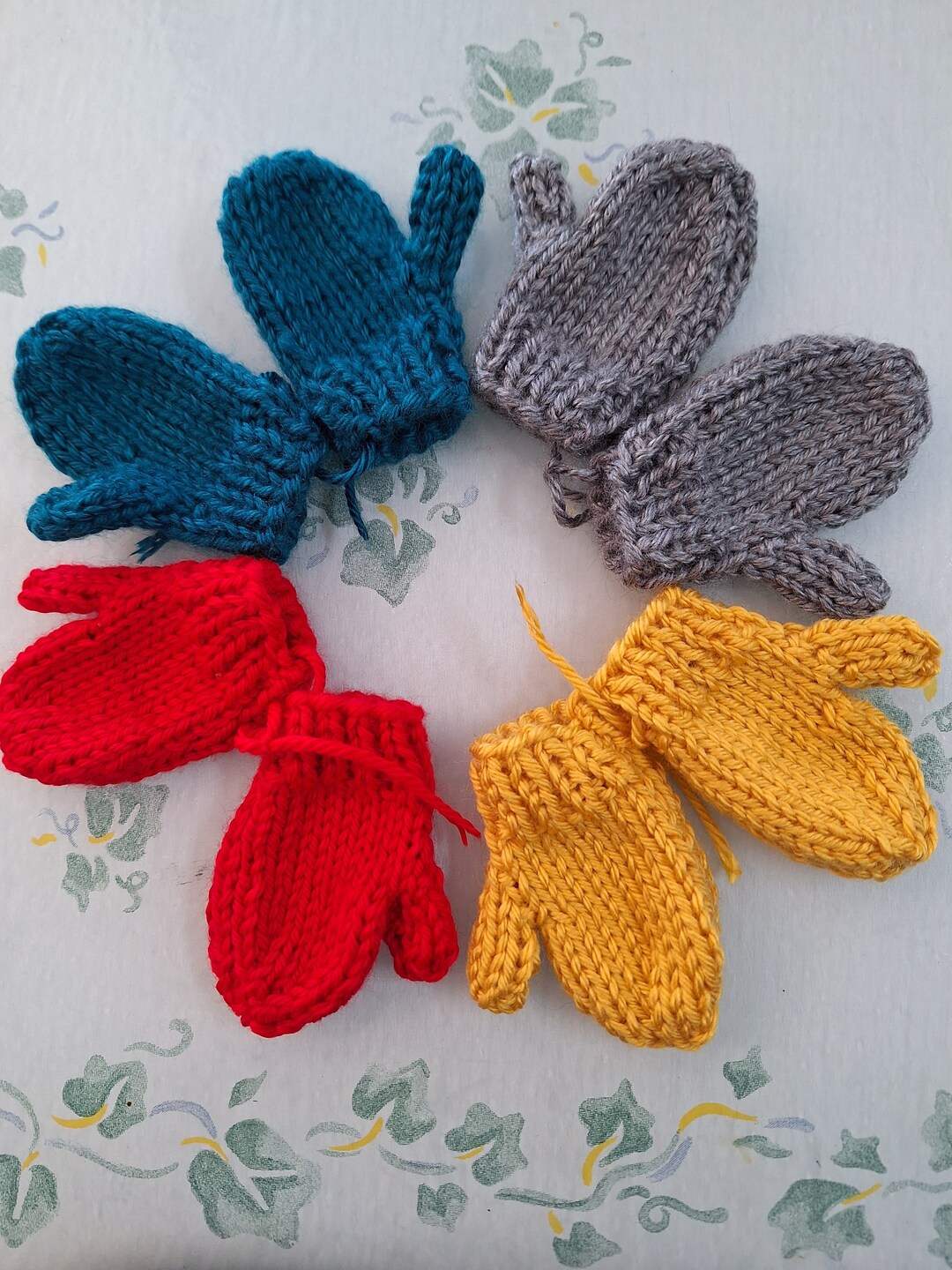 Doll Mittens in Solid Colors. - Etsy