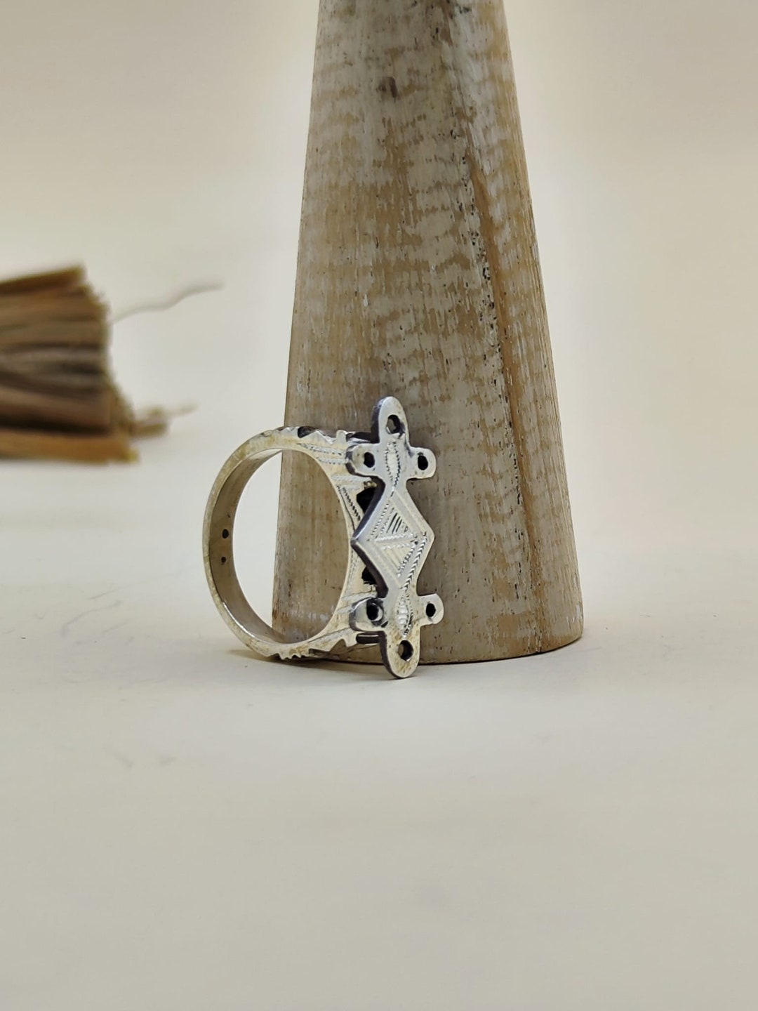 TUAREG SEAL RING. Handcrafted in Sterling Silver. Tuareg Ring Tuareg ...