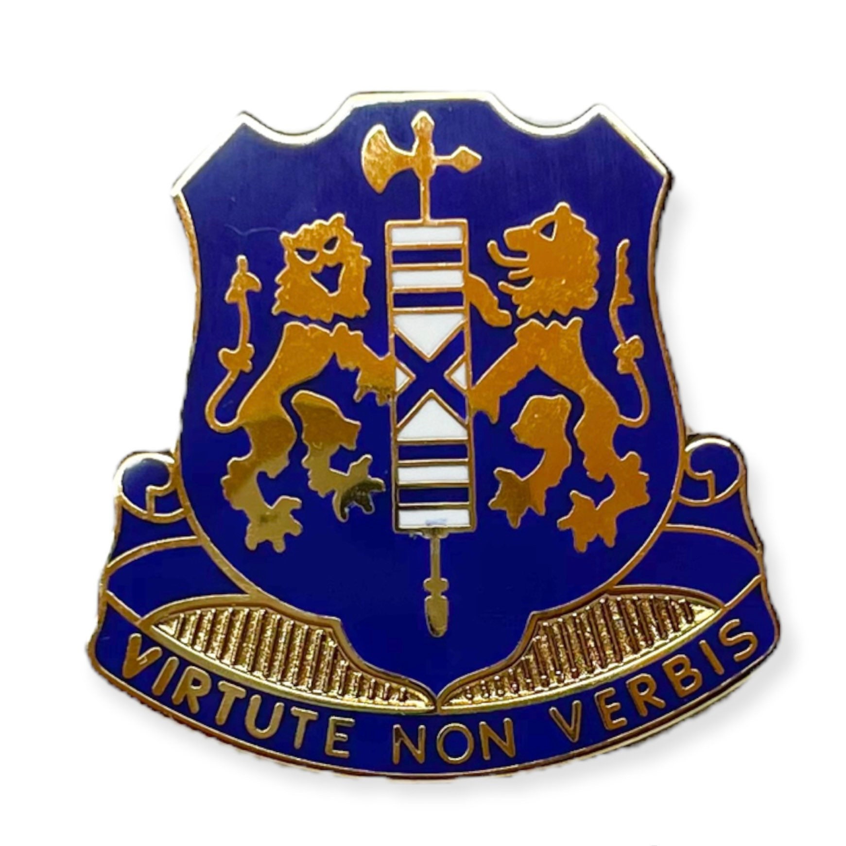 2-108th Infantry Distinguished Unit Crest Enamel Pin, 1.125” - Etsy