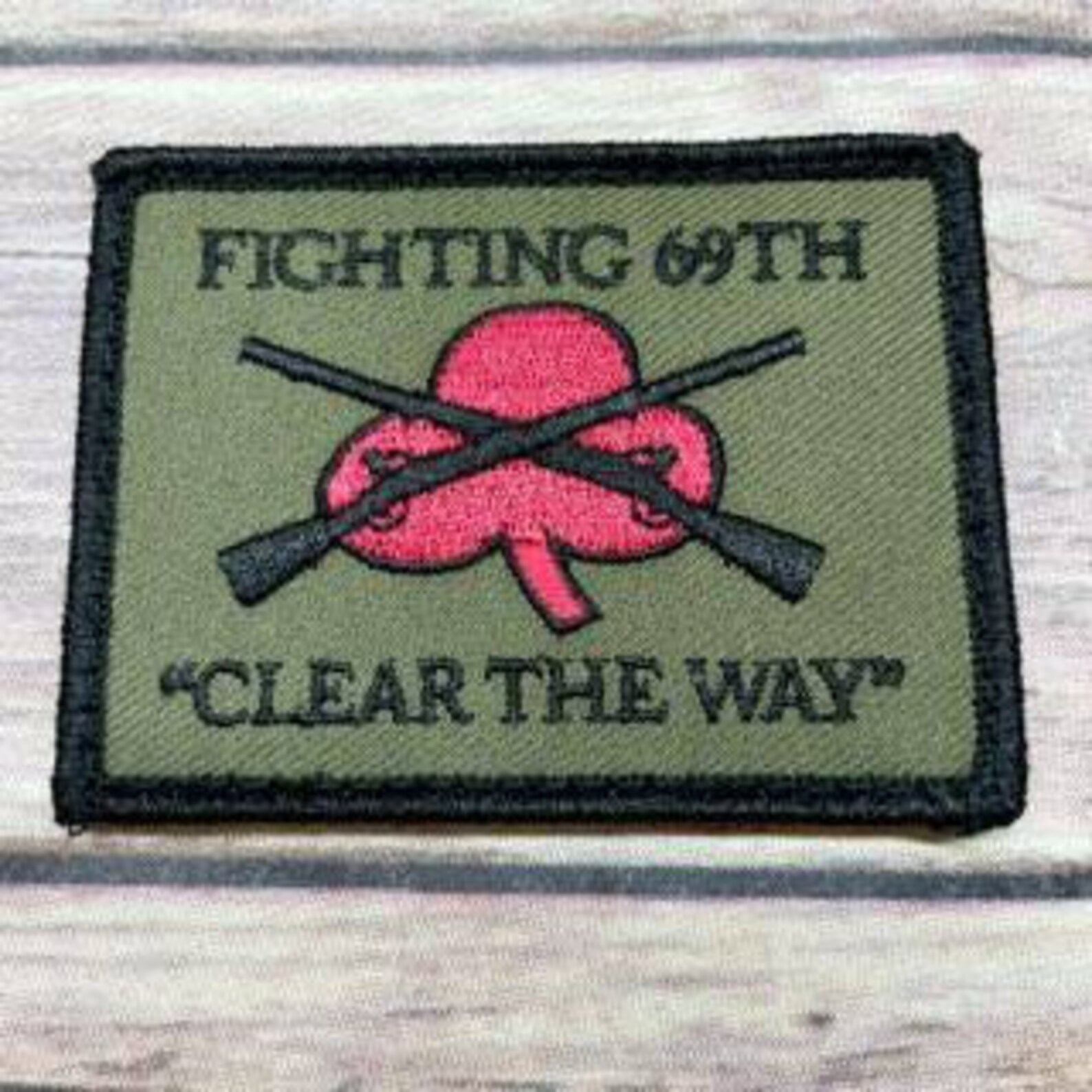 Clear the Way Patch- the Fighting 69th - Irish Brigade - Civil War - Etsy