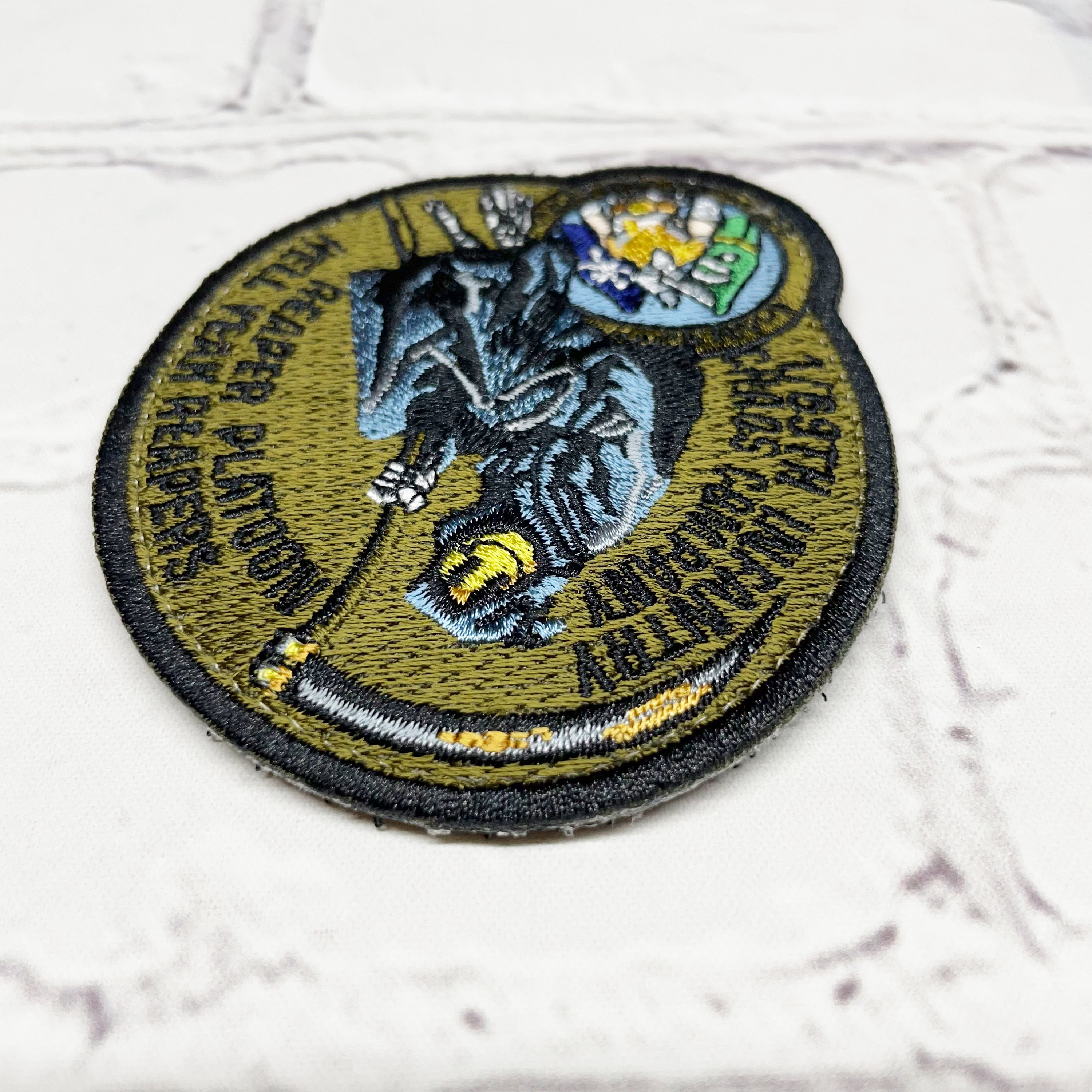 Reaper Platoon “hell Yeah Reapers” Patch - Chaos C Co the Fighting 69th ...