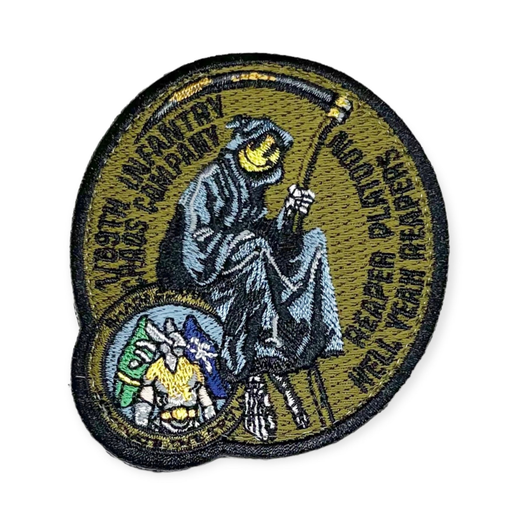 Reaper Platoon “hell Yeah Reapers” Patch - Chaos C Co the Fighting 69th ...