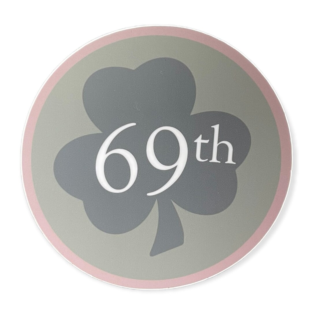 69th Infantry Decal - Clover - Irish - Etsy