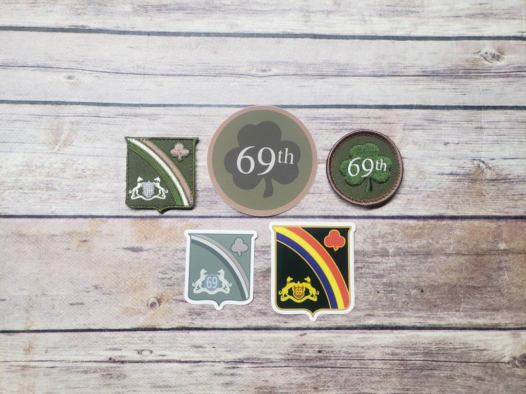 New Soldier Bundle - 69th Infantry - Plate Carrier Patches + Stickers - Etsy