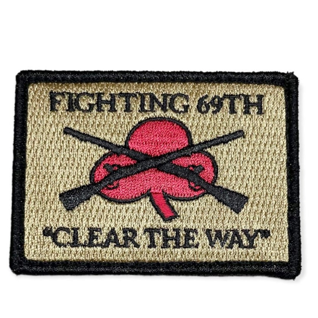 Clear the Way Patch- the Fighting 69th - Irish Brigade - Civil War ...