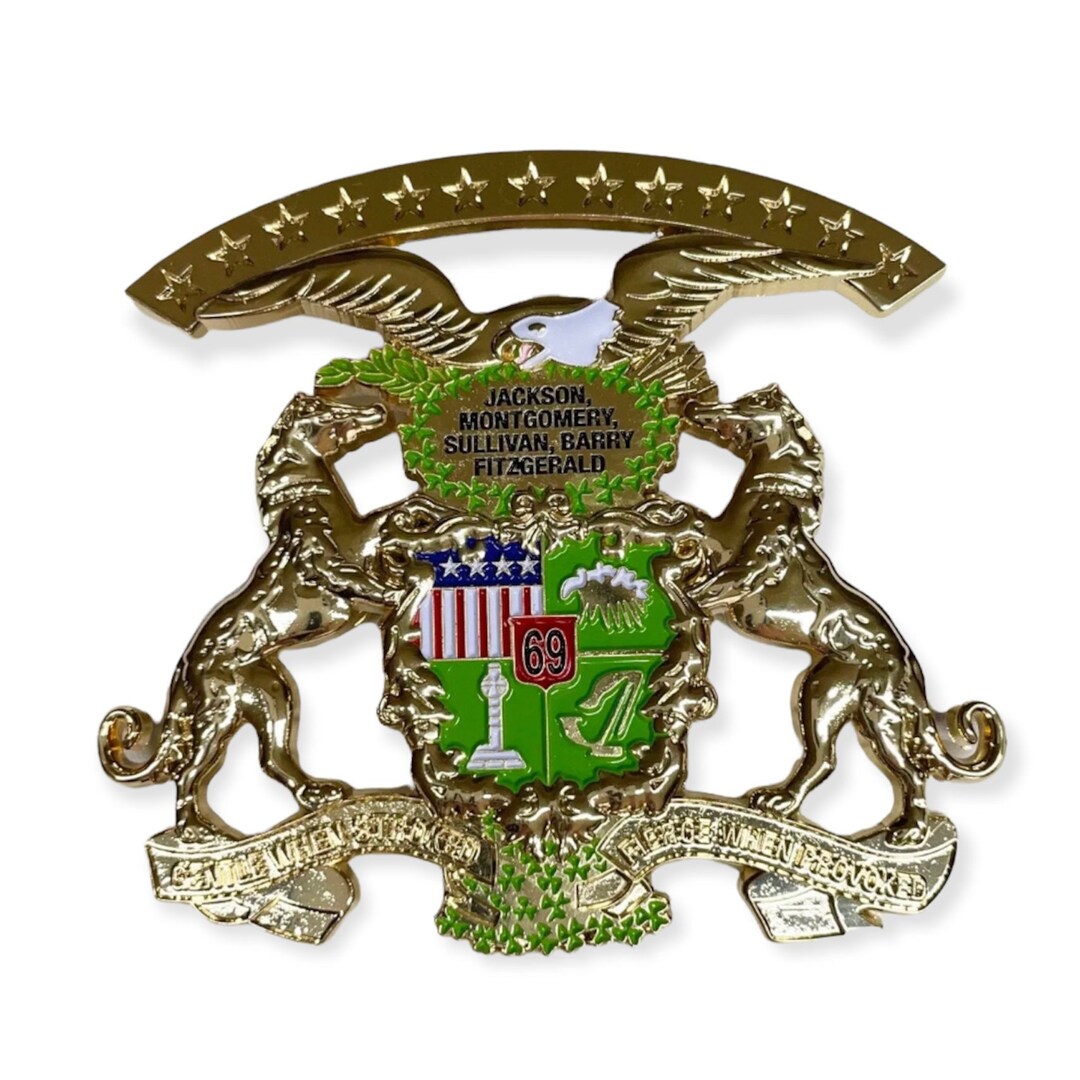 69th Infantry Regimental Crest Pin - Etsy