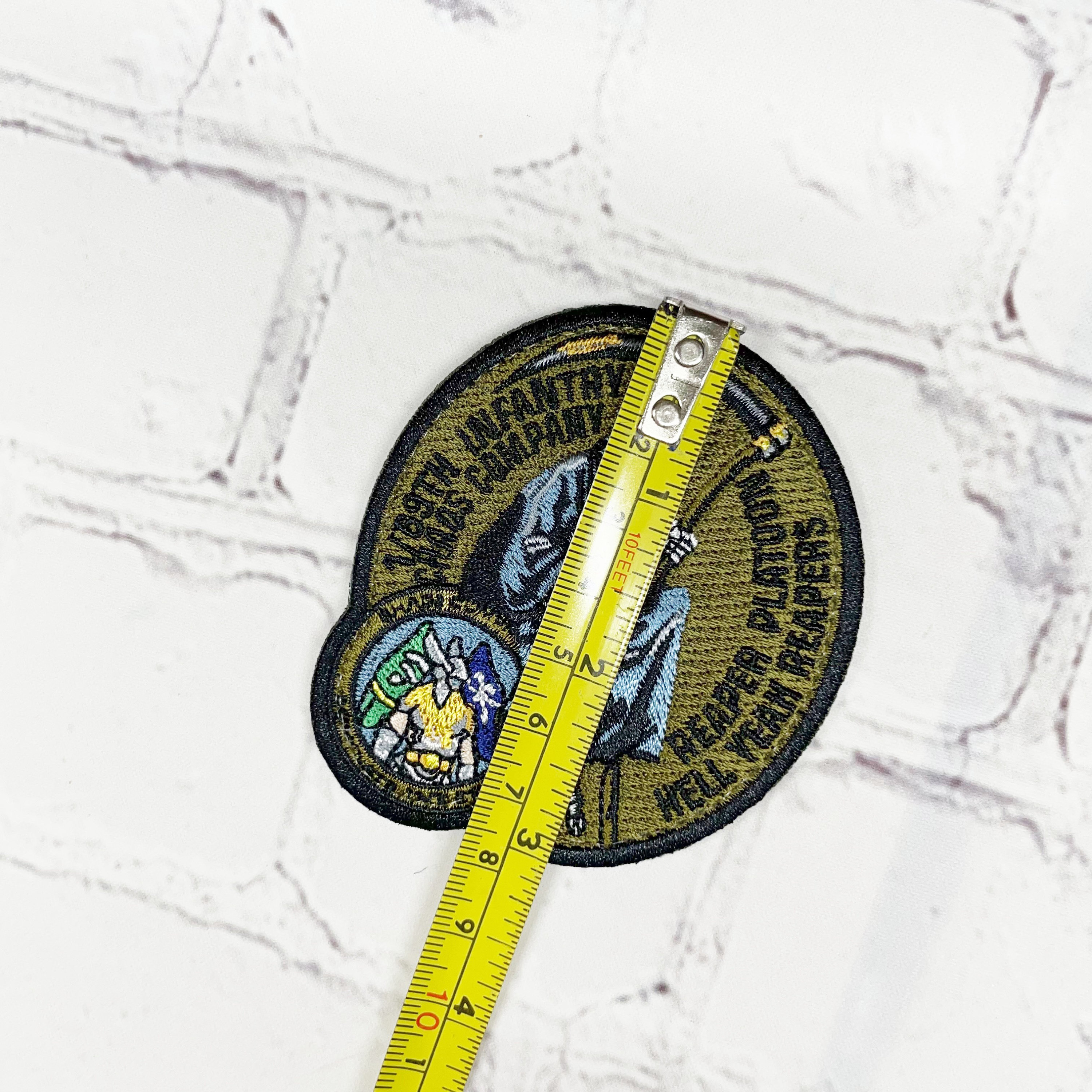 Reaper Platoon “hell Yeah Reapers” Patch - Chaos C Co the Fighting 69th ...