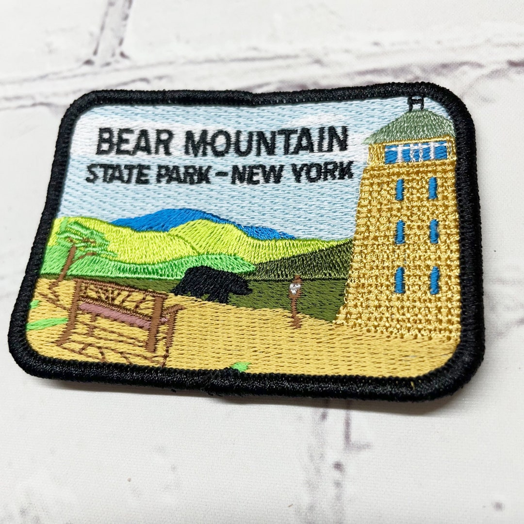 Bear Mountain Hiking Patch - Etsy