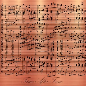 Copper Anniversary Custom Music Sheet - 7th Wedding Anniversary Gift ...