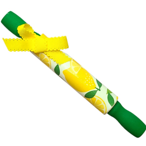 Lemon Mini Rolling Pin - Etsy