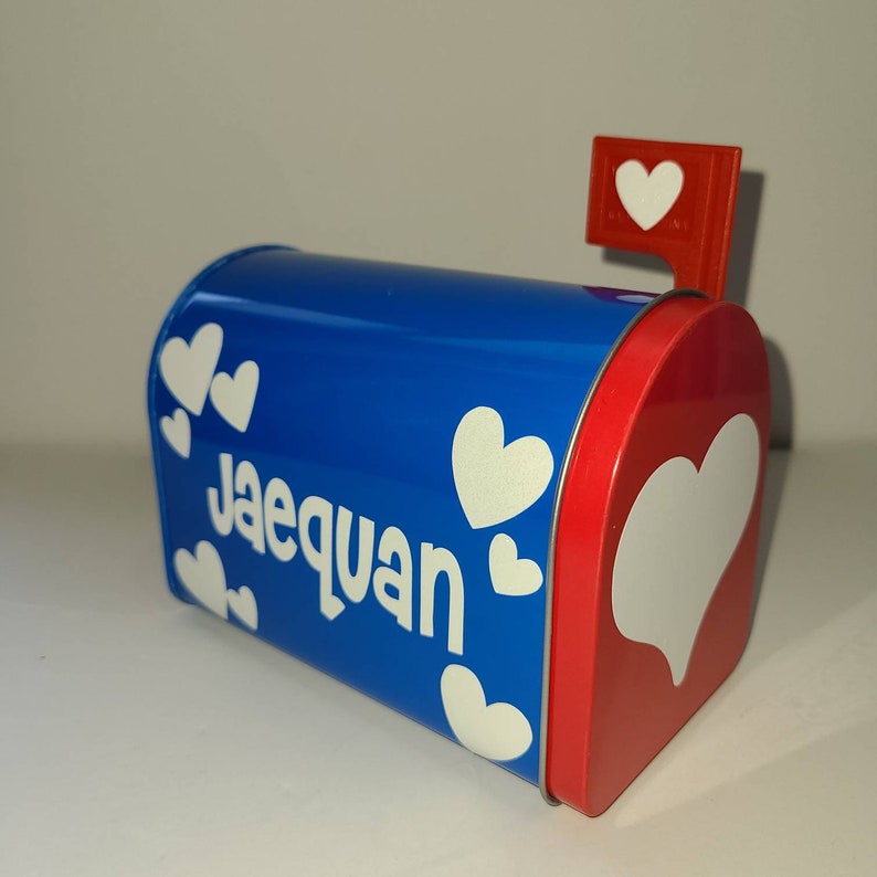 Valentines Day Mini Mailbox Personalized Kids Mail Box Kids - Etsy