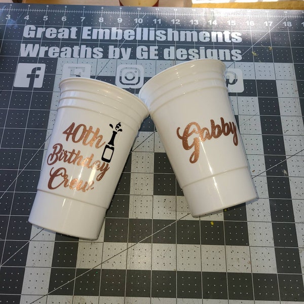 Custom Solo Cups - Etsy