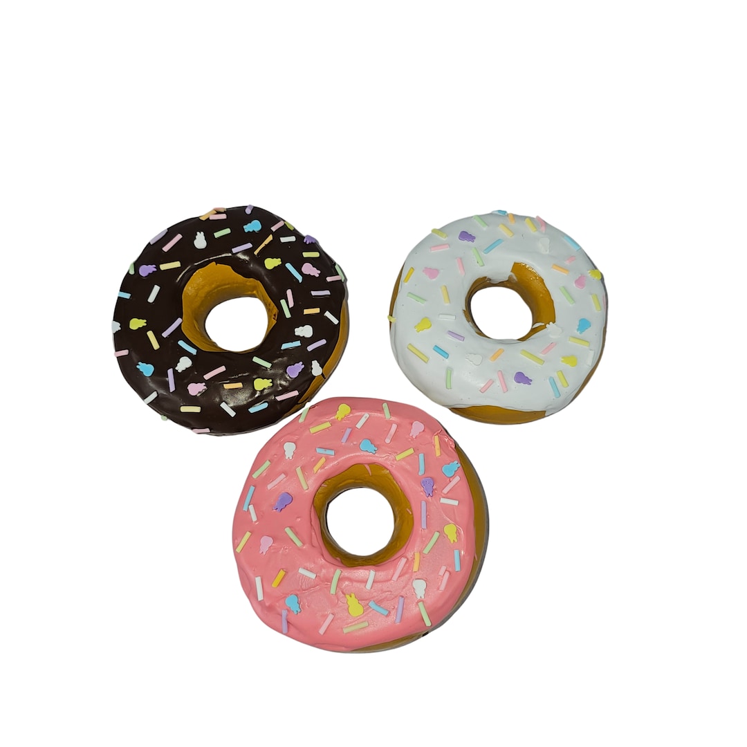 Easter Fake Donuts, Set of 3 Faux Donuts, Easter Faux Donut, Easter ...