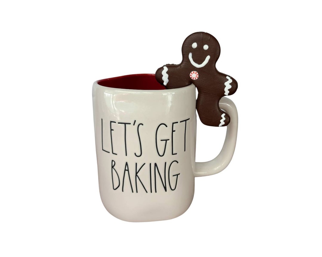 Faux Gingerbread Cookie, Hanging Cookie for Coffee Mug, Tiered Tray ...