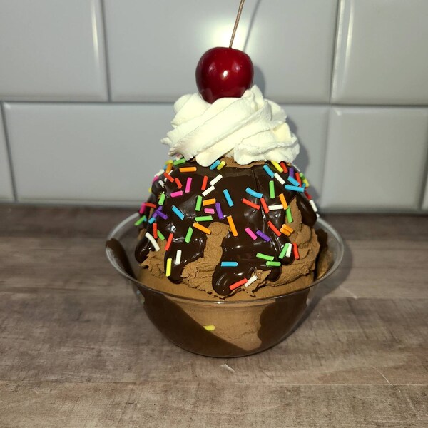 Fake Sundae Etsy