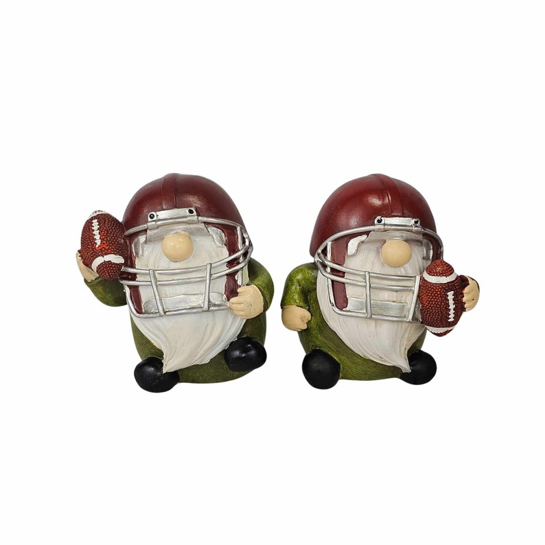 Football Gnome Figurine: Tiered Tray Decor - Etsy