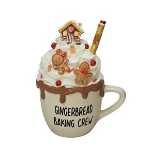 Gingerbread Mini Mug, Baking Crew Mug, Christmas Gingerbread, Christmas ...